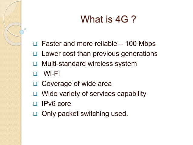 1G,2G, 3G, 4G TECHNOLOGY.pptx | Computer Networking | Computing