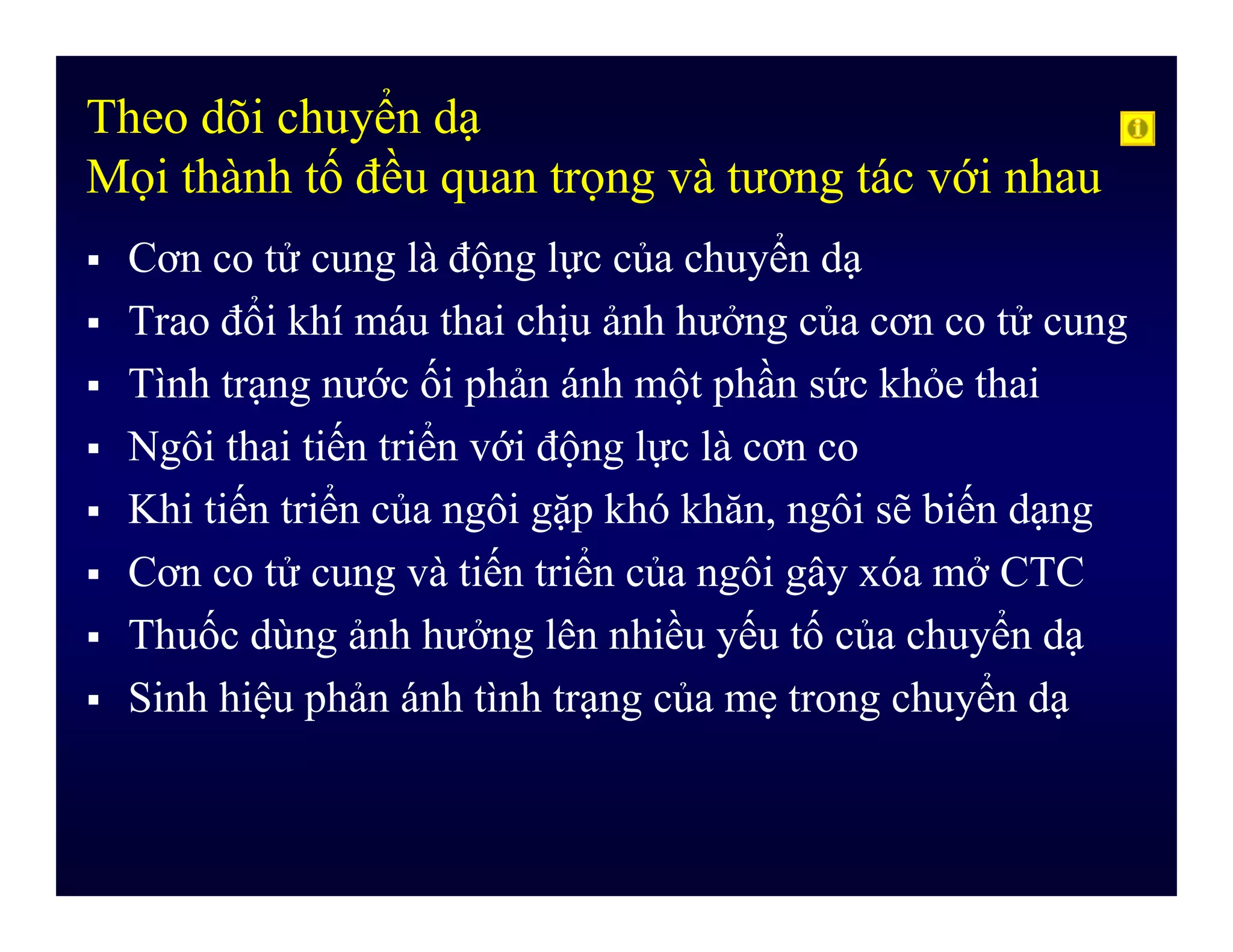 SINH LÝ CHUYỂN DẠ | PDF