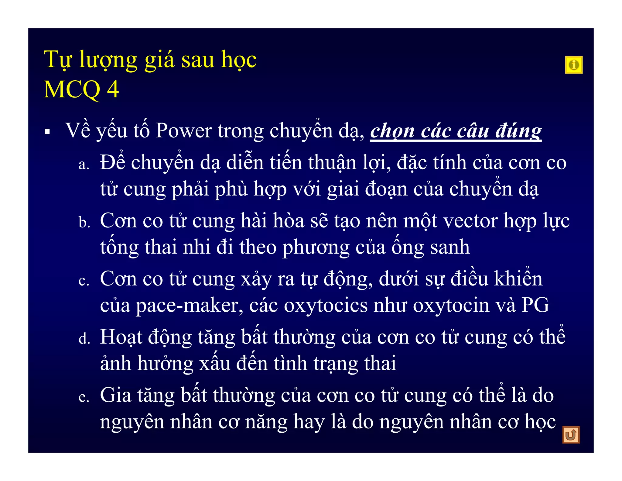 SINH LÝ CHUYỂN DẠ | PDF