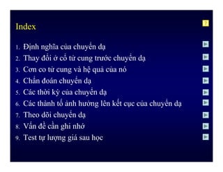 SINH LÝ CHUYỂN DẠ | PDF