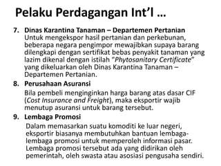 Gambaran Umum & Fasilitas Kepabeanan _ Materi Training "EXPORT IMPORT" | PPTX