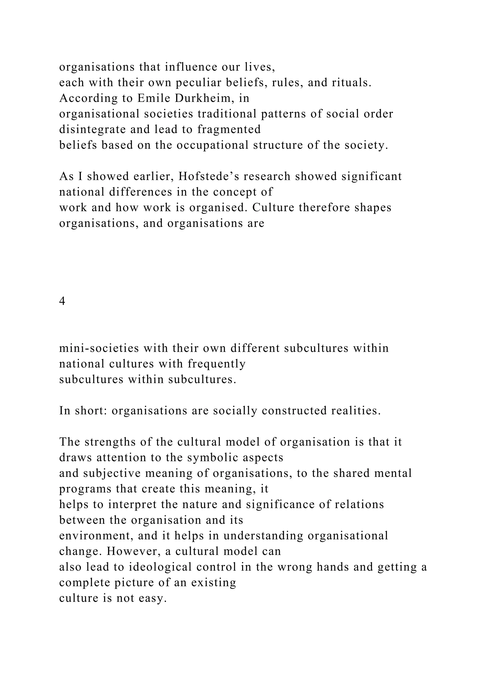 1 Gareth Morgan’s Organisational Metaphors PER S .docx