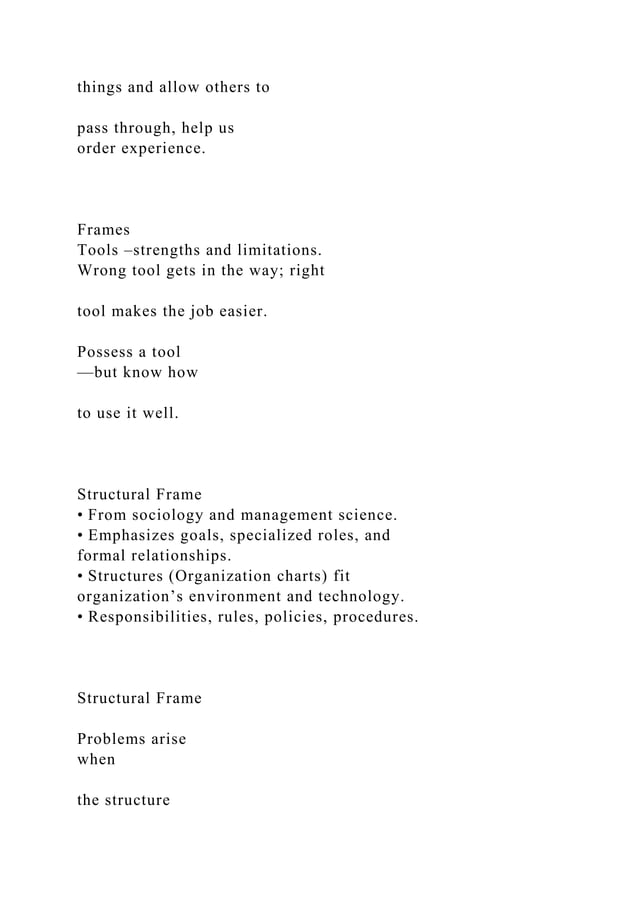 1 Gareth Morgan’s Organisational Metaphors PER S .docx | Business ...
