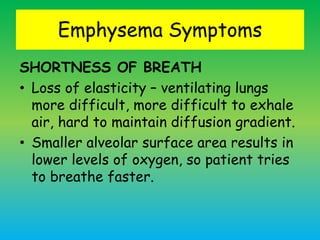 Gas Exchange and Emphysema | PPT