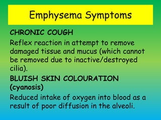 Gas Exchange and Emphysema | PPT