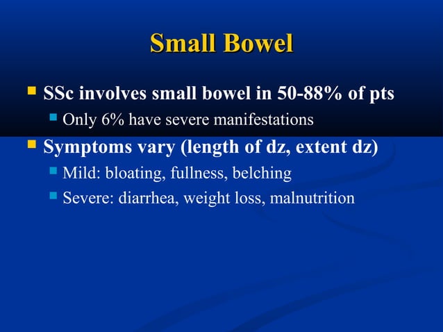 1 gastrointestinal manifestations of systemic sclerosis | PPT ...