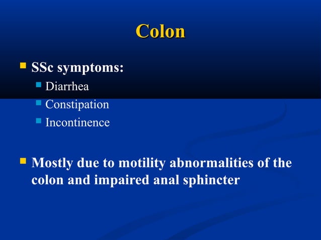 1 gastrointestinal manifestations of systemic sclerosis | PPT ...
