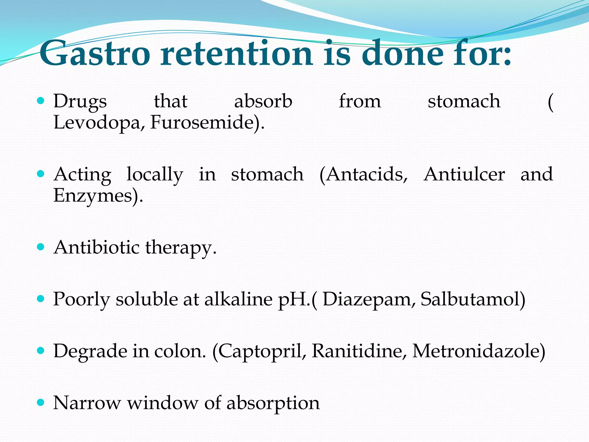 1 gastroretentive drug delivery systems | PPTX
