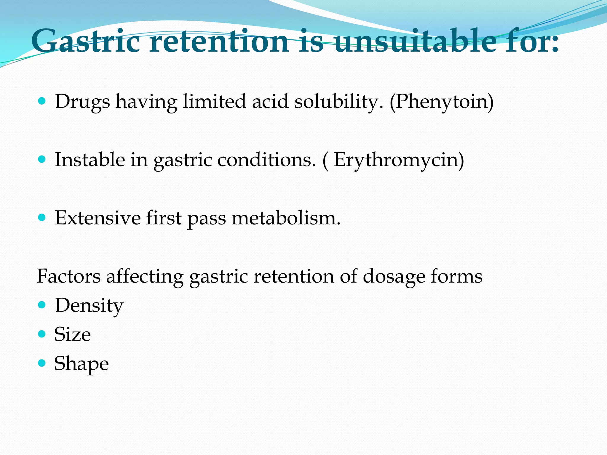 1 gastroretentive drug delivery systems | PPTX