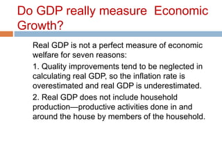 Measuring GDP & Economic Growth.Macroeconomics | PPTX