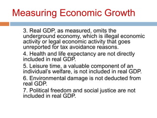 Measuring GDP & Economic Growth.Macroeconomics | PPTX