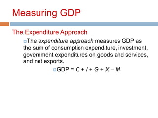 Measuring GDP & Economic Growth.Macroeconomics | PPTX
