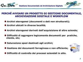 1 Gedoc Present Gest Documentale | PPT