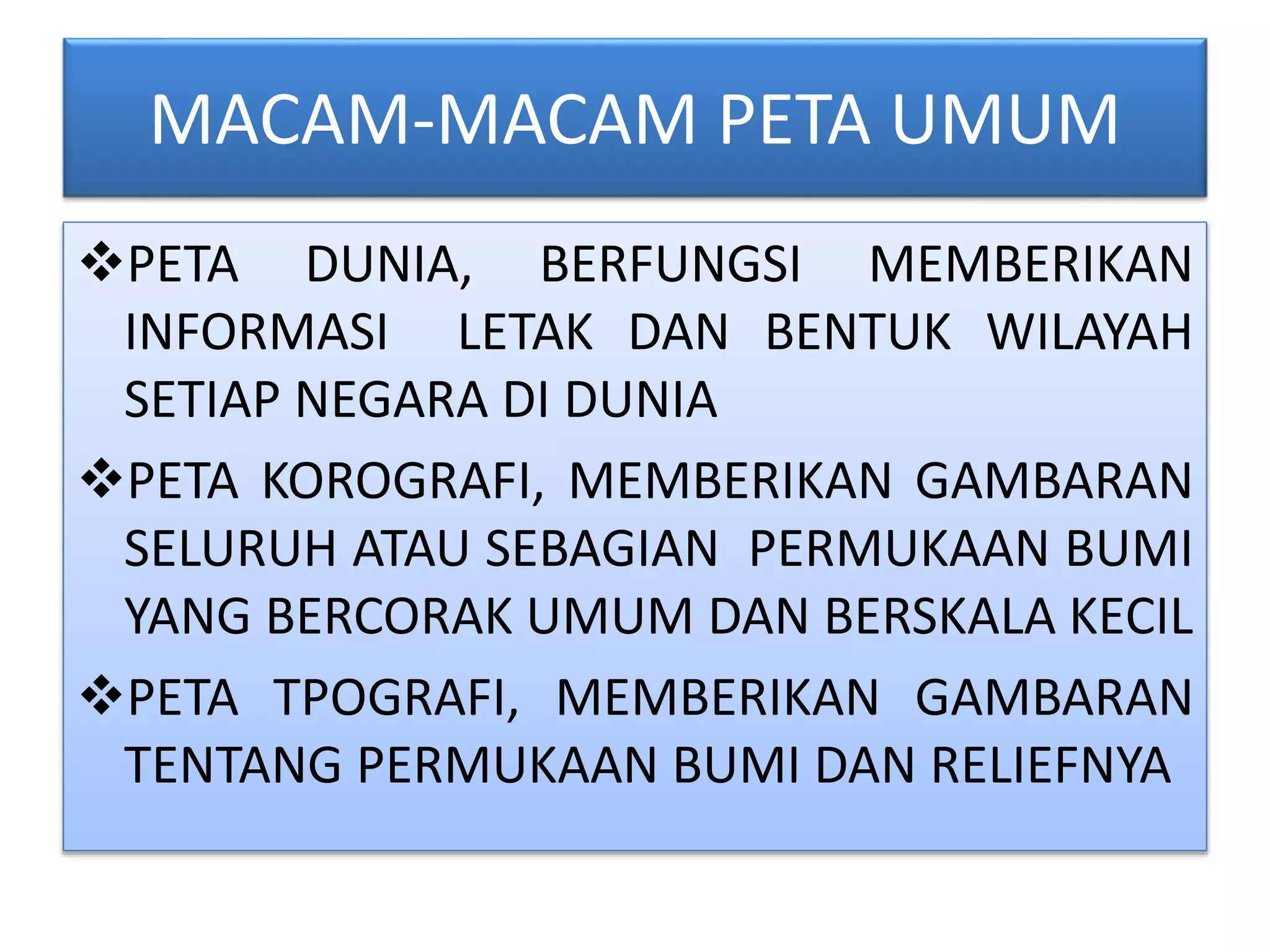 1 genap peta, atlas, dan globe | PPTX