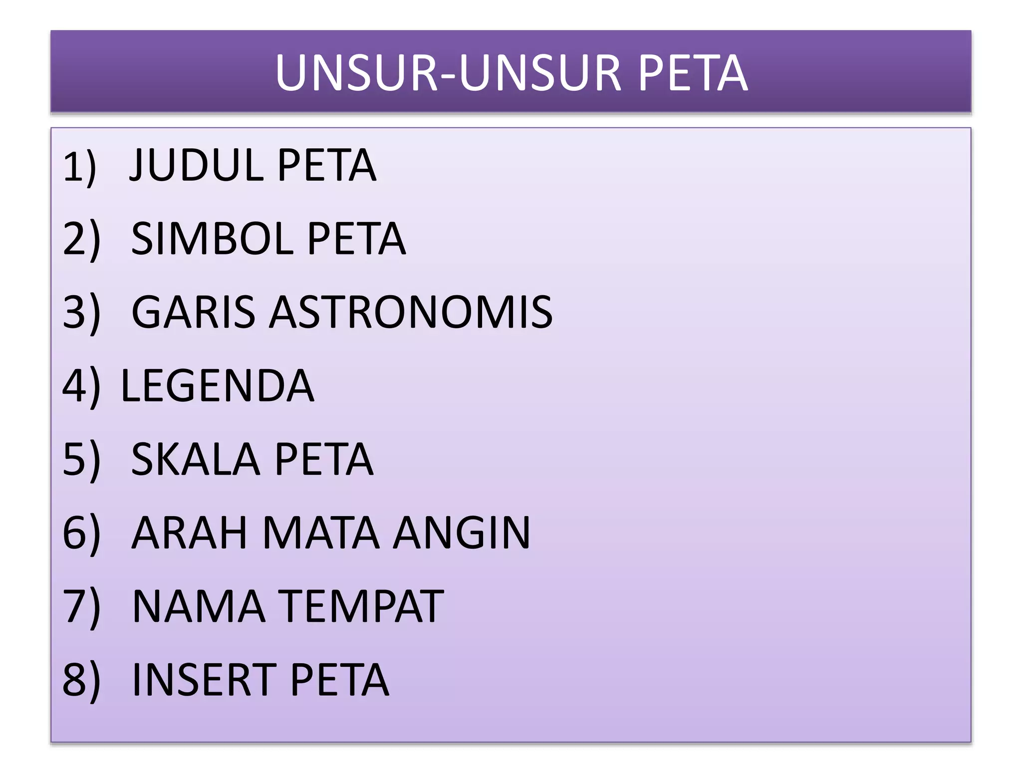 1 genap peta, atlas, dan globe | PPTX