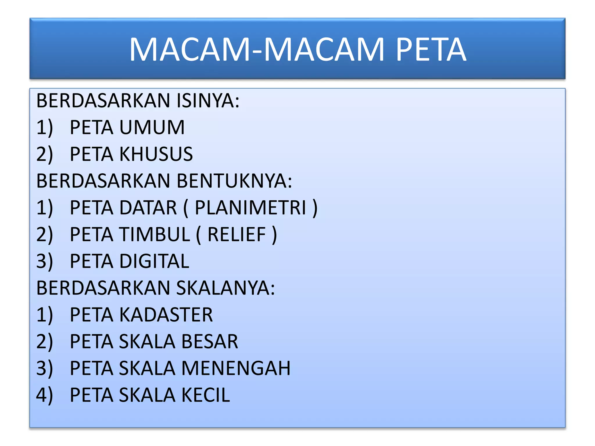 1 genap peta, atlas, dan globe | PPTX