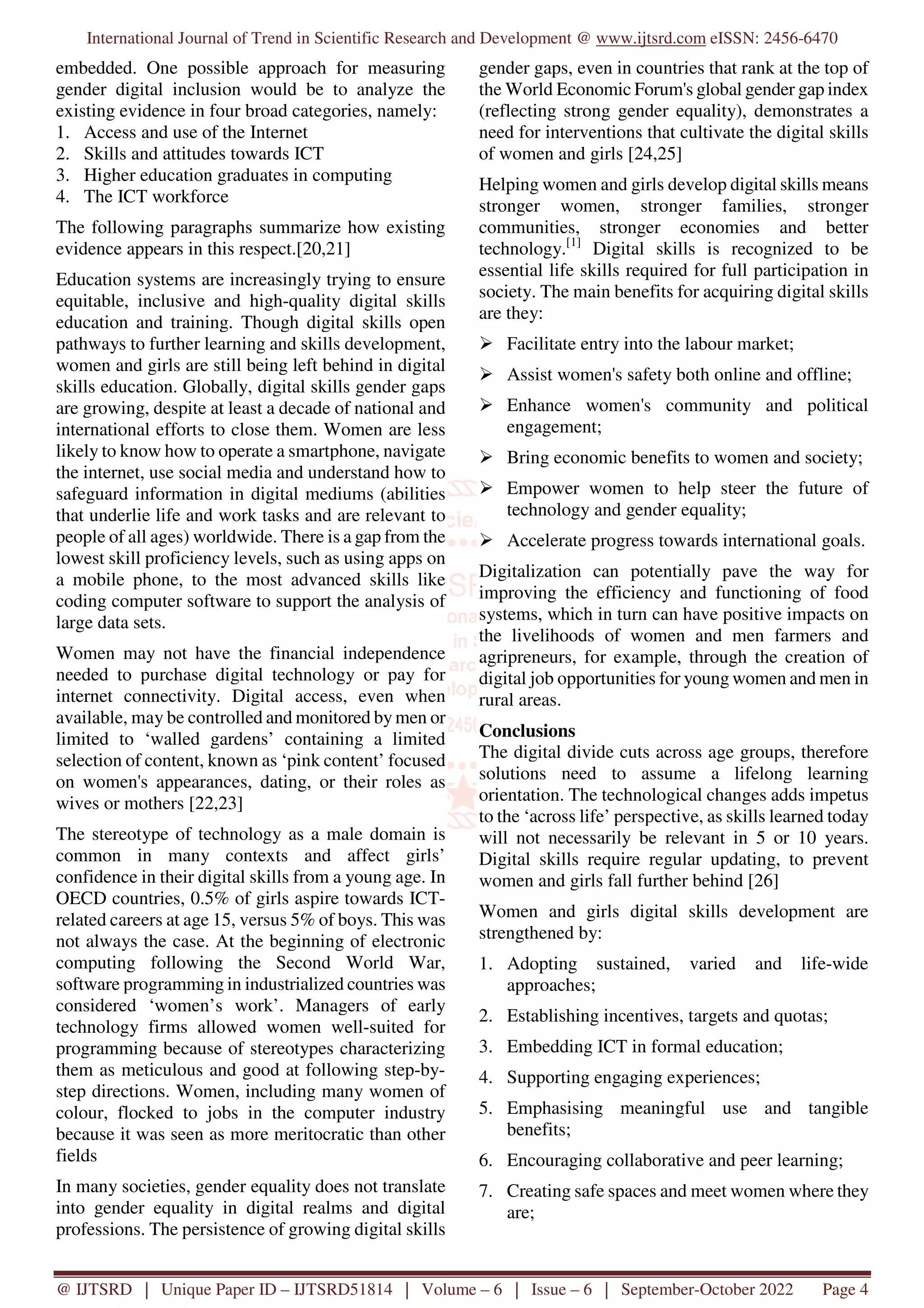Gender Impact of ICT in Education | PDF