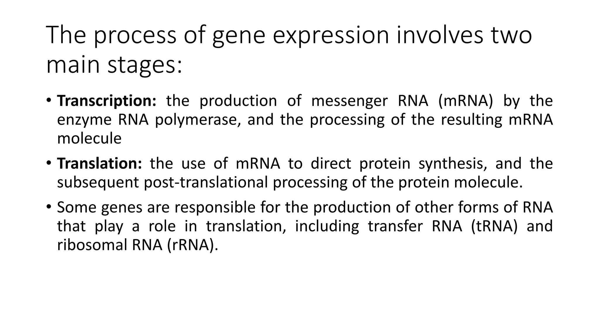 gene expression traditional methods | PPTX
