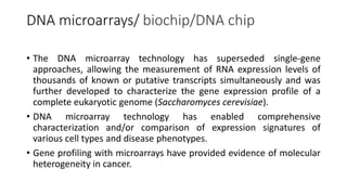 gene expression traditional methods | PPTX