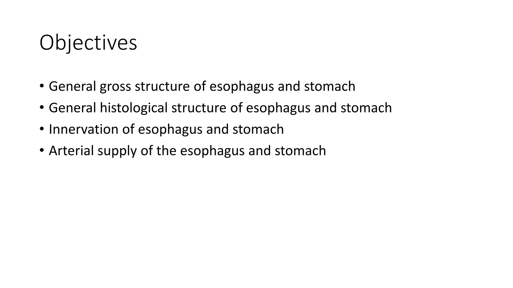 1 General anatomy of oesophagus and stomach BSc Clinicals 2019.pptx