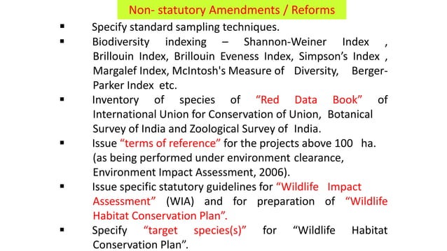 1 General Constitution & Non Forest Land under Forest Conservation Act ...