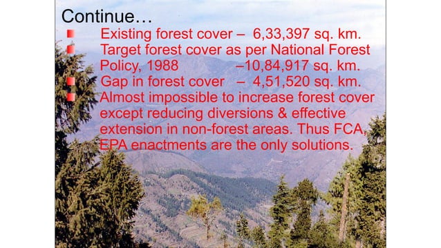 1 General Constitution & Non Forest Land under Forest Conservation Act ...