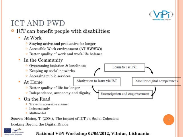 General introduction of the ViPi project (Karel Van Isacker, PhoenixKM ...