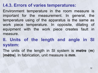 Generality of metrology | PPTX