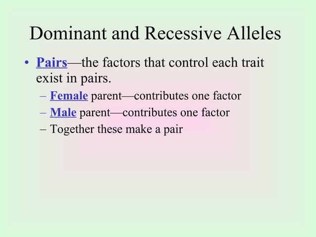 Probability, Mendel, and Genetics Powerpoint | PPT