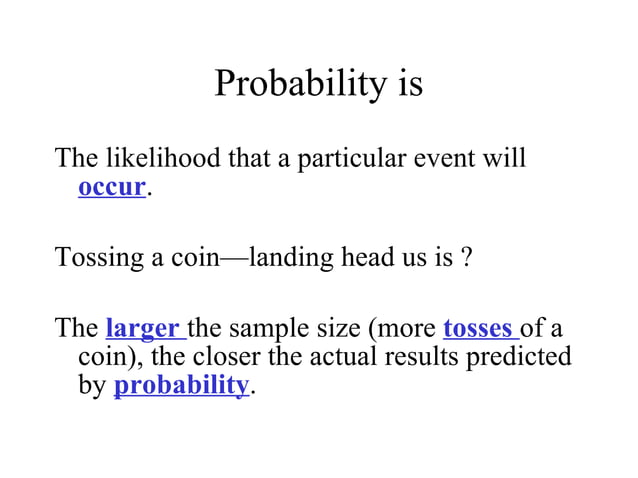 Probability, Mendel, and Genetics Powerpoint | PPT