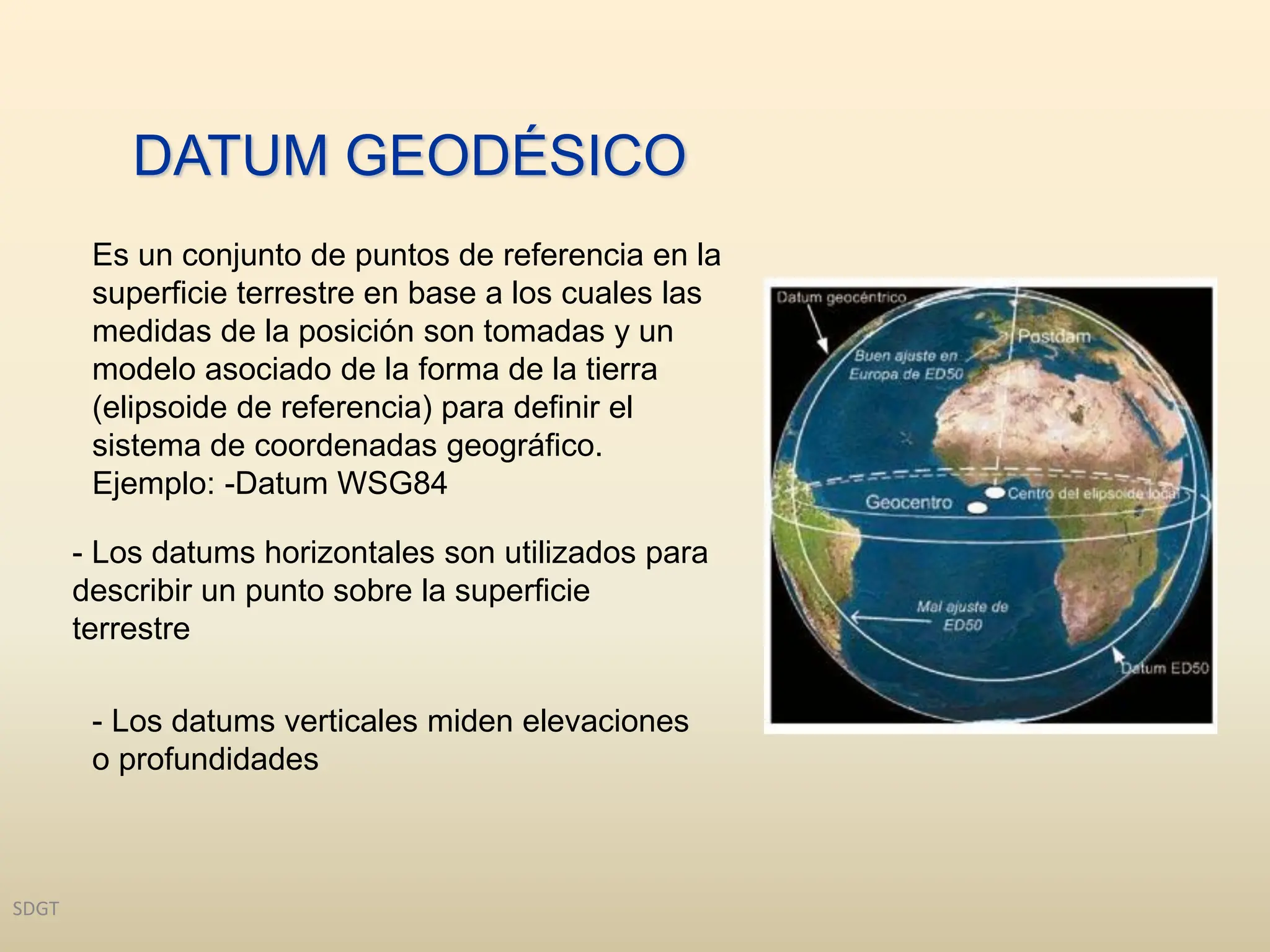 conceptos básicos sobre geodesia, datum WGS 84 , elipsoide de ...
