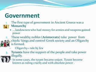 Notes #1- Geography, Early Greece, Polis, Govt, Homer, Religion, Daily ...