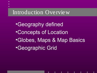 1 geography basics | PPT | Geography | Science