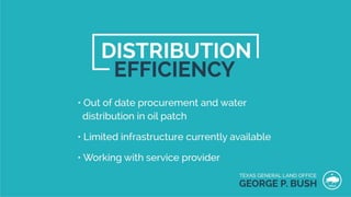 Texas General Land Office, George P. Bush | PPTX