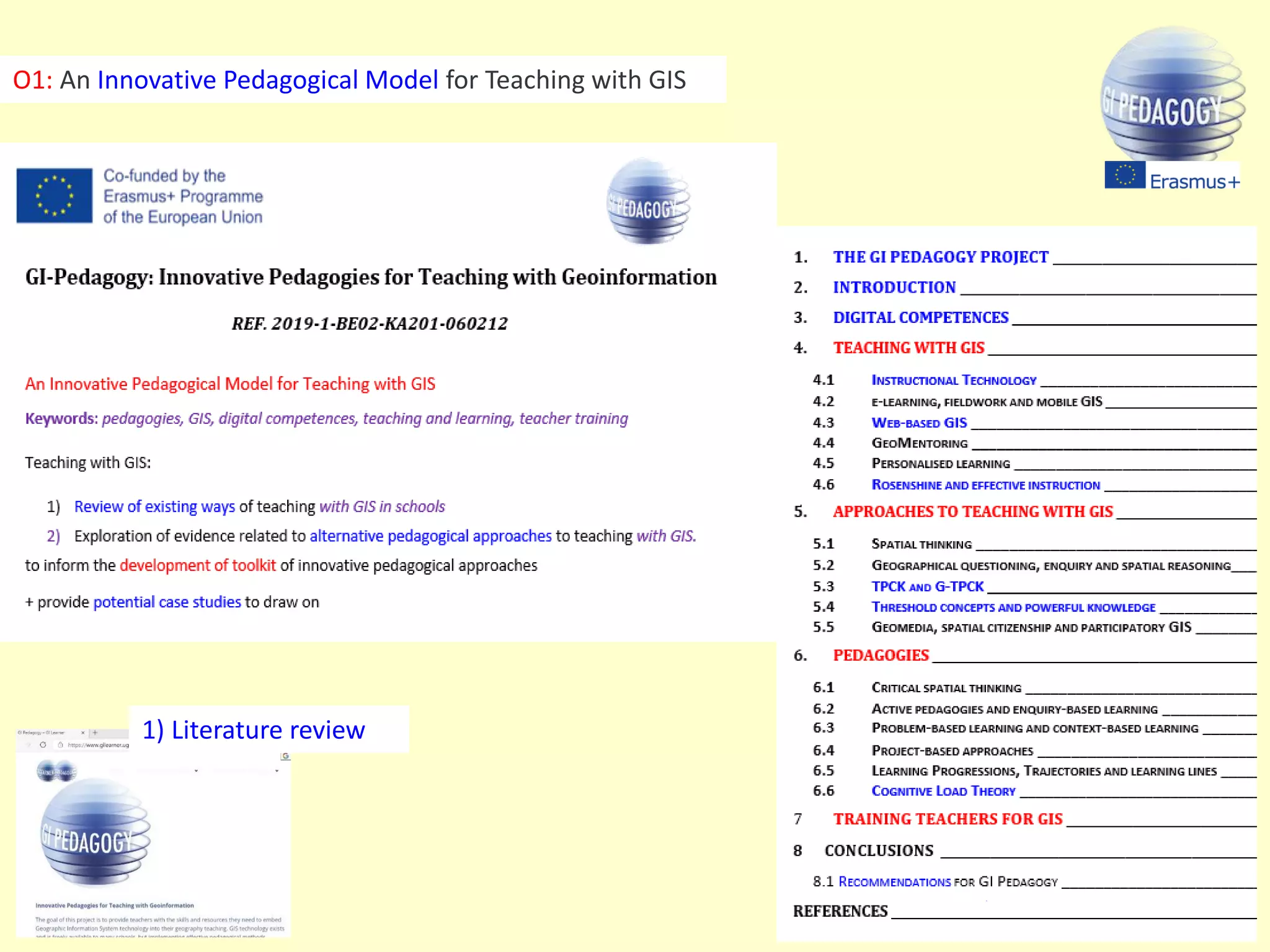 1) Gi Pedagogy: Innovative Pedagogies for Teaching with GIS | PPT