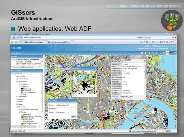 1 GIS Infrastructuur, veel interfaces | PPT