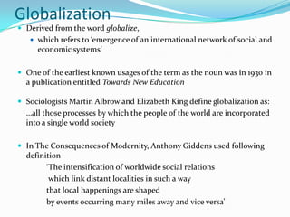 1+globalization | PPTX | Business | Business and Finance