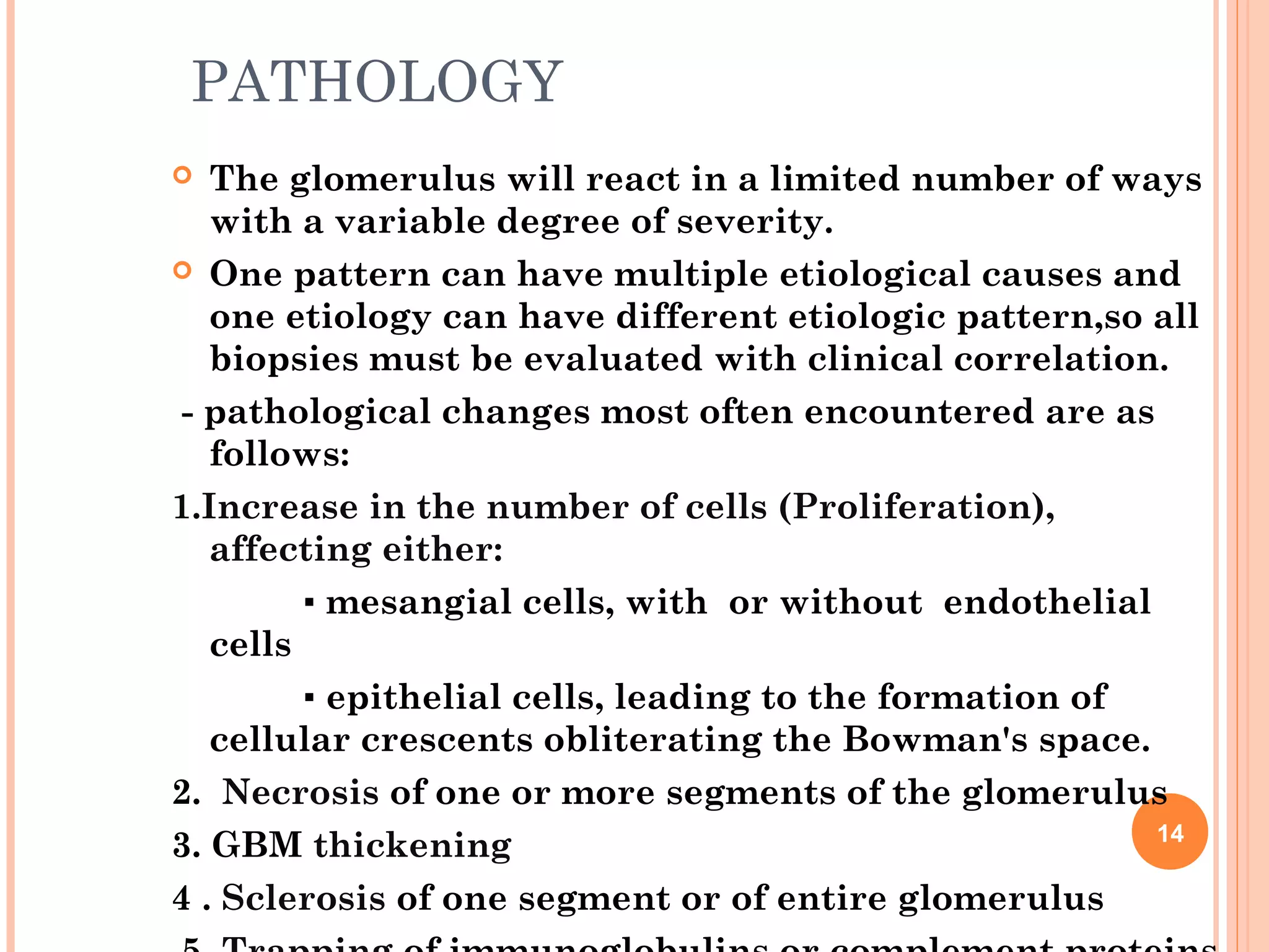 1 glomerular disease & anatomy pysiology of kideny | PPT