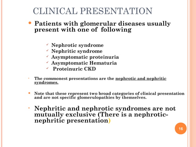 1 glomerular disease & anatomy pysiology of kideny | PPT