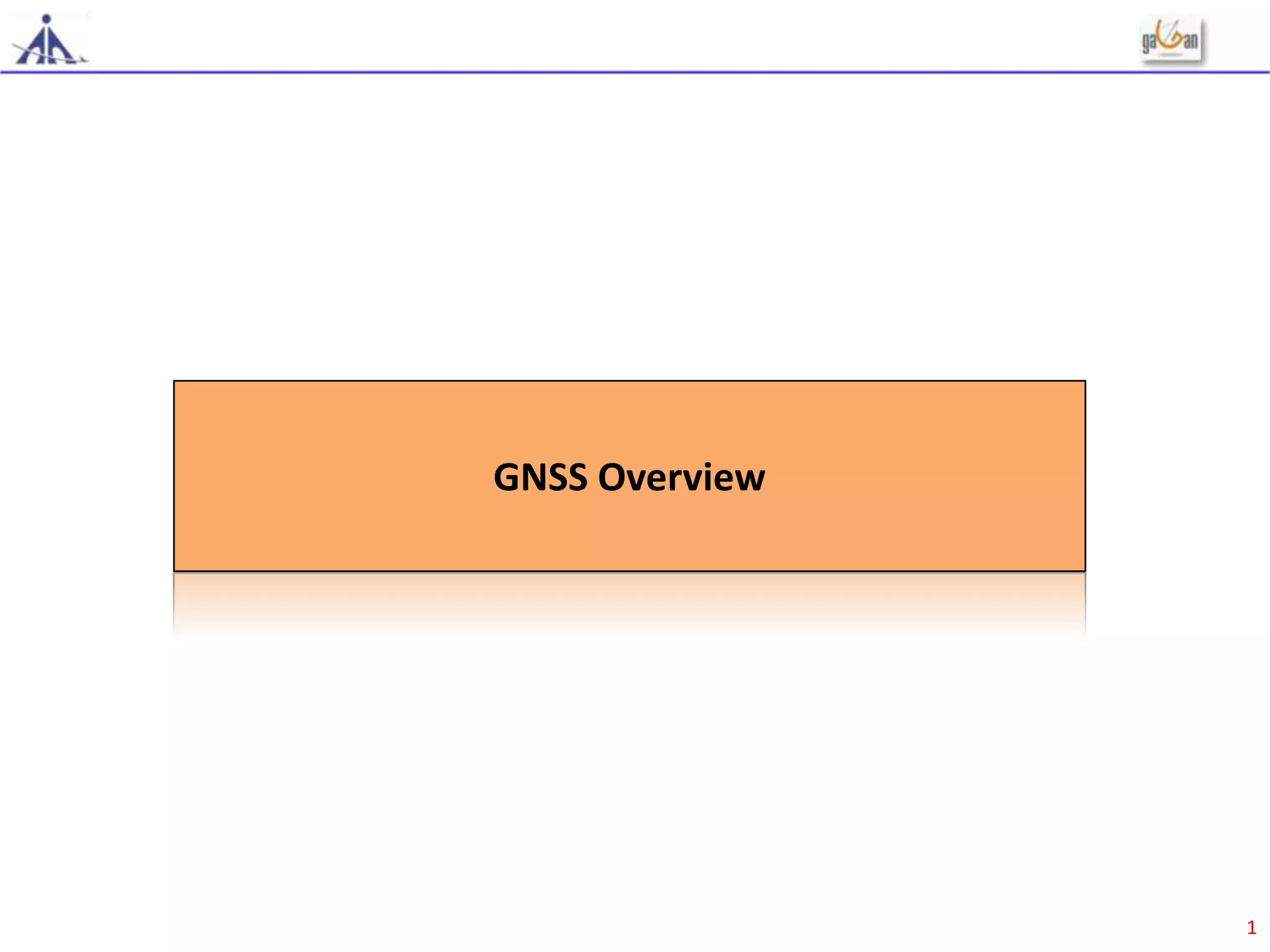 #1 gnss overview | PPTX
