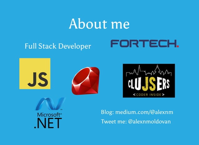 Component Based UI Architecture - Alex Moldovan | PPT