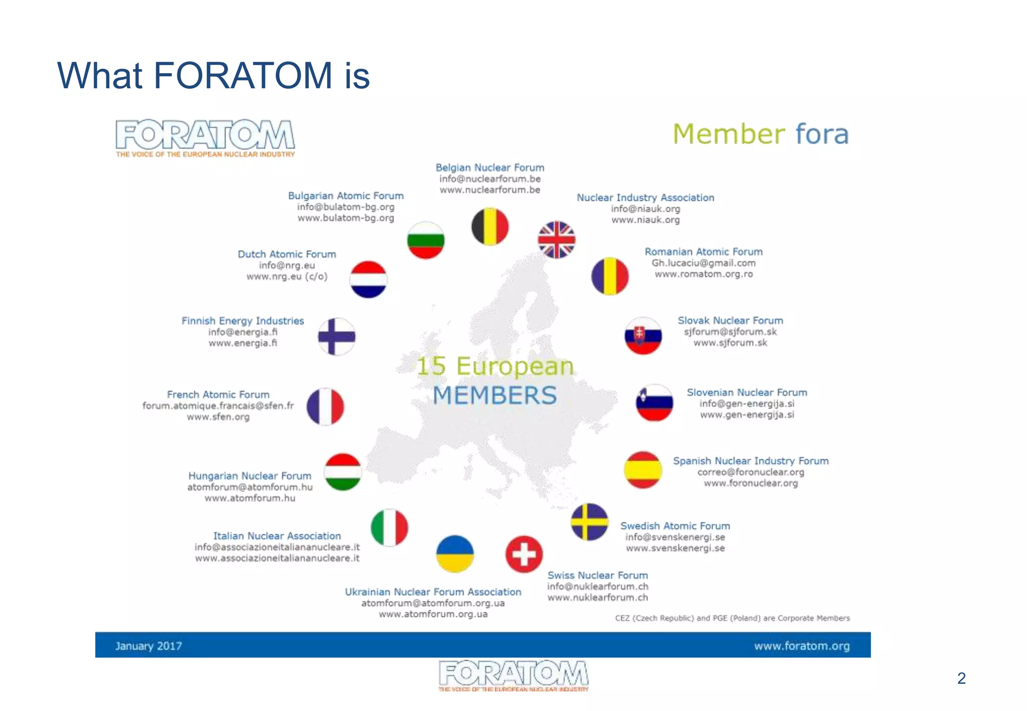 European Nuclear Industry’s role towards a low carbon future | PPT