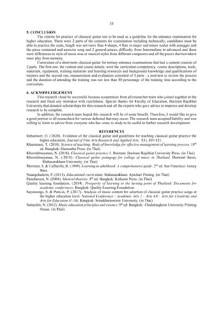 A guideline for development a short-term classical guitar curriculum in ...