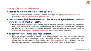1 gpb 621 quantitative genetics introduction | PDF