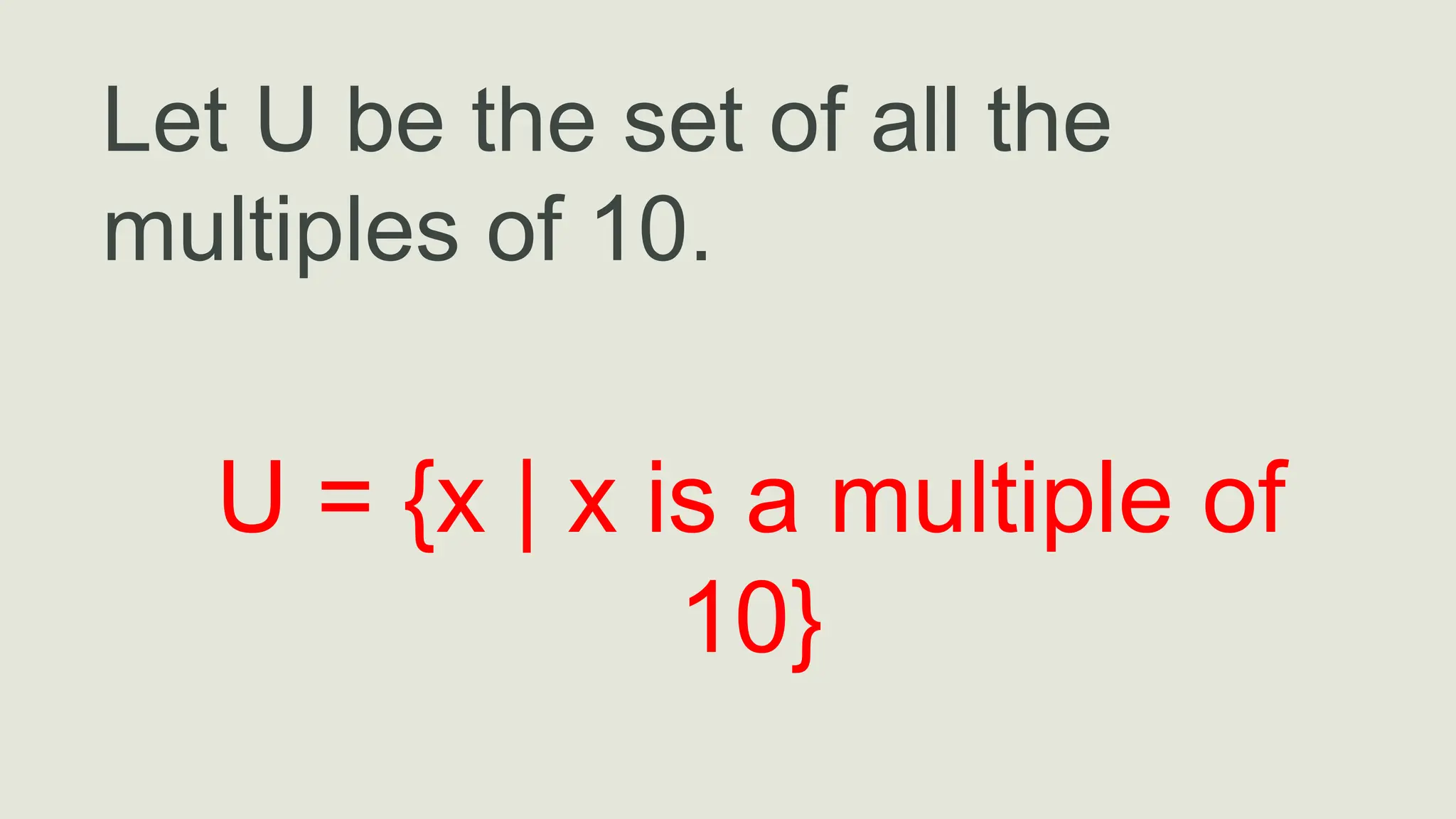 INTRODUCTION TO SETS - GRADE 7 MATHEMATICS | PPTX