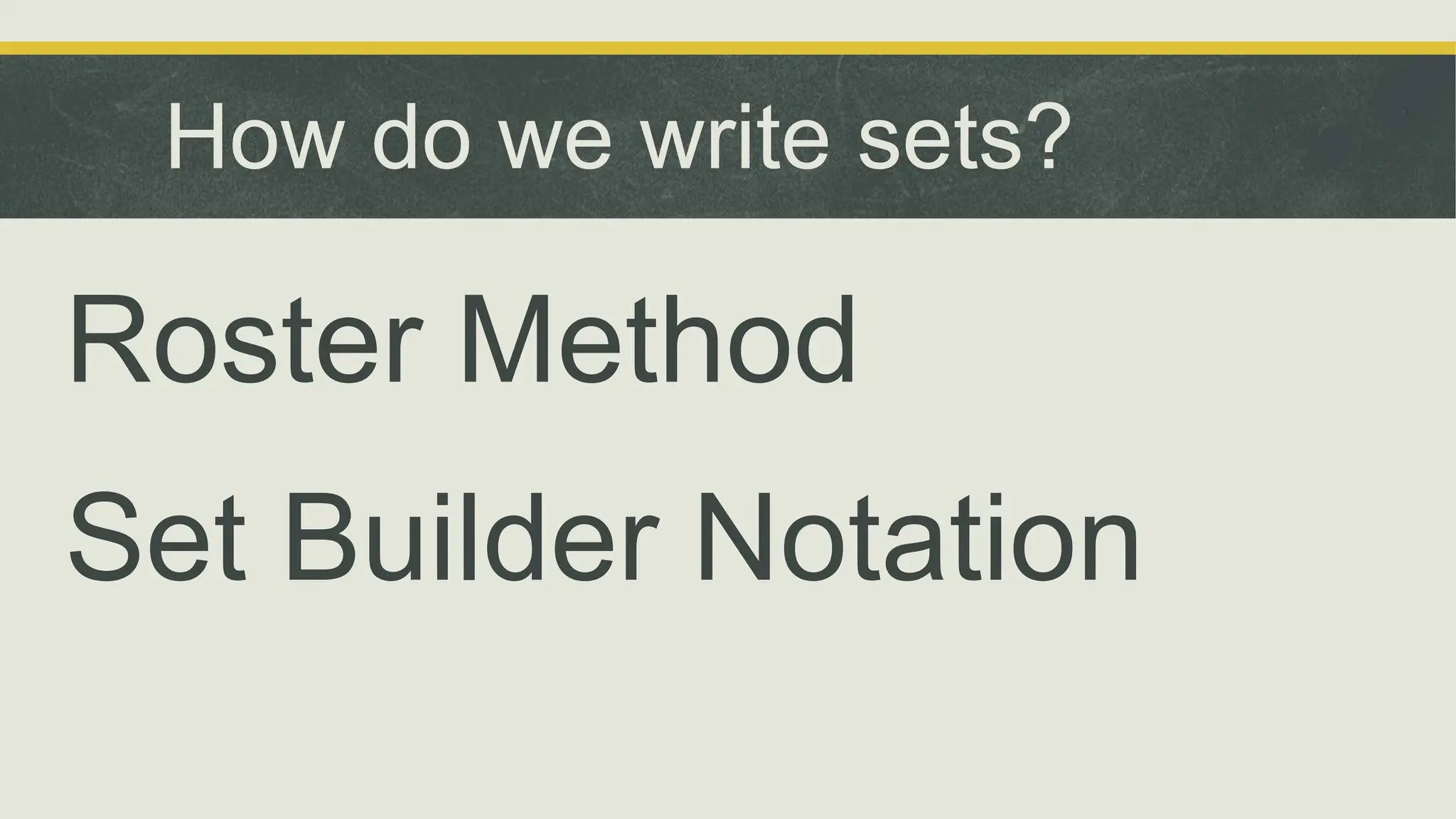INTRODUCTION TO SETS - GRADE 7 MATHEMATICS | PPTX