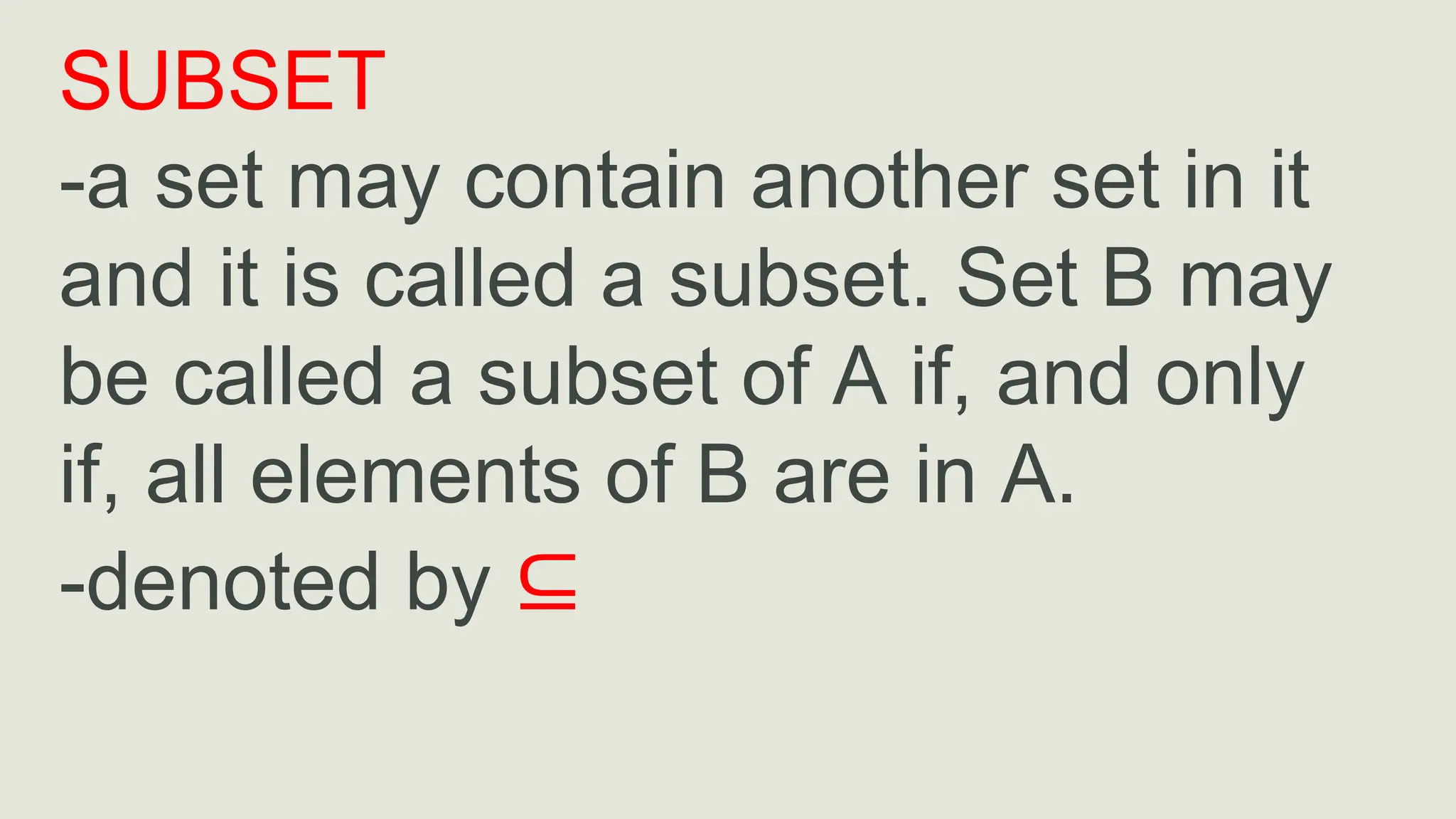 INTRODUCTION TO SETS - GRADE 7 MATHEMATICS | PPTX