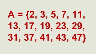INTRODUCTION TO SETS - GRADE 7 MATHEMATICS | PPTX