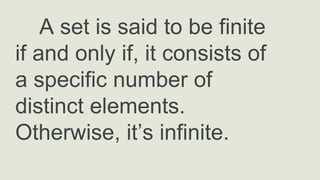 INTRODUCTION TO SETS - GRADE 7 MATHEMATICS | PPTX