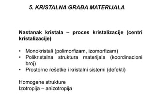 Građevinski materijali | PPT